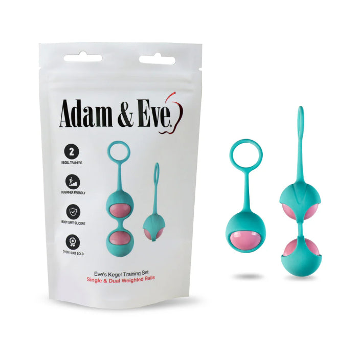 Adam & Eve Eve's Silicone Weighted Kegel Training Set